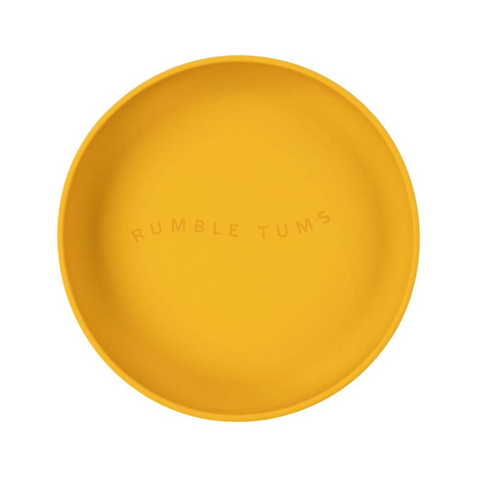 Silicone Plate in Corn – Rumble Tums