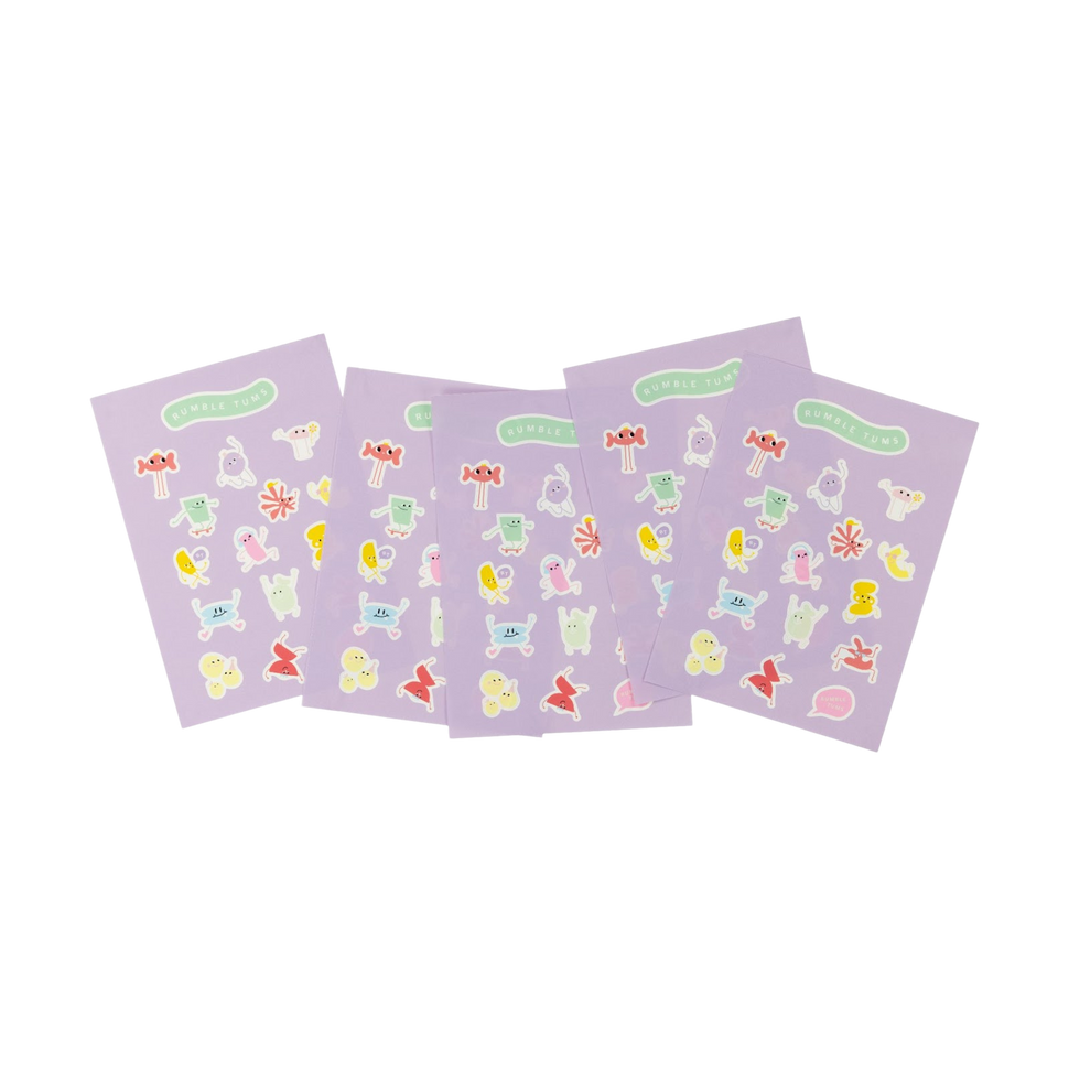 Sticker Sheets – Rumble Tums